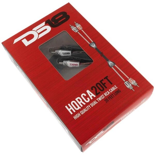 DS18 HQ DUAL TWIST OFC RCA CABLE (6M) | Woolworths