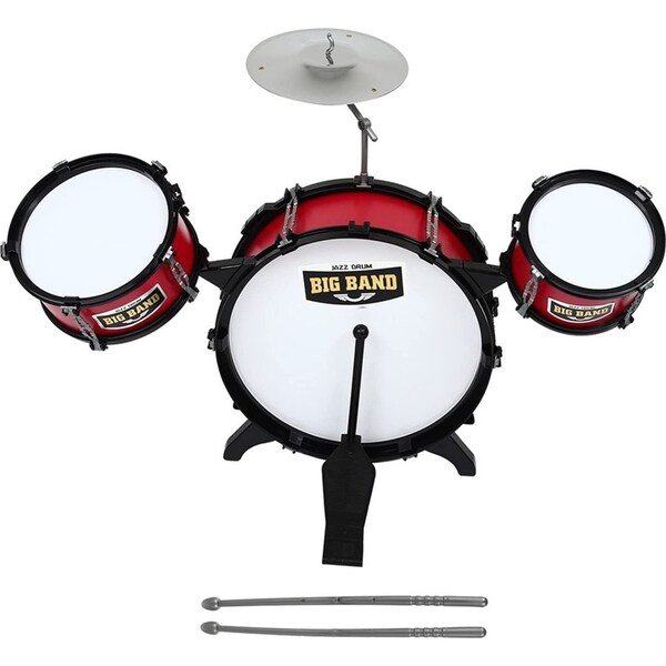 Jazz Drum Set Small Plastic Drum Set Toy Early Educational Music ...