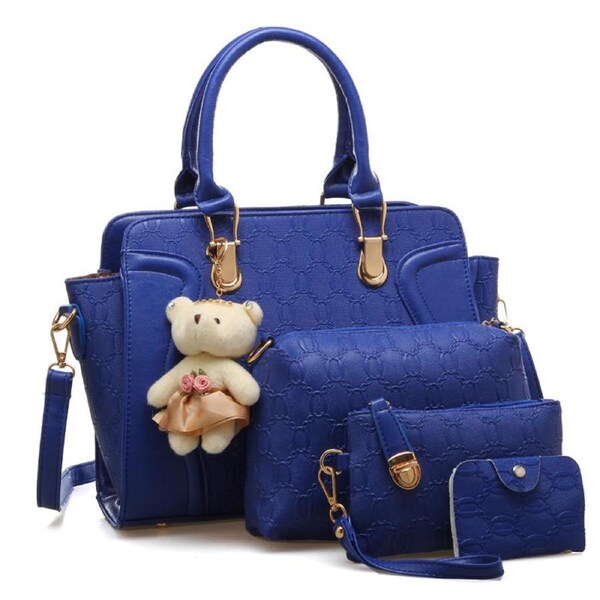 Nevenka Womens Four-piece Fashion Handbags Shoulder Bag Satchel Purse ...