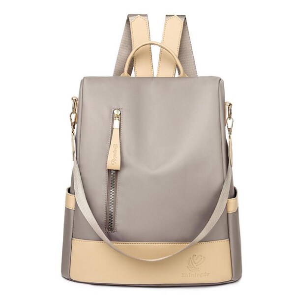 Nevenka Women Backpack Nylon Anti-theft Waterproof Lightweight Shoulder ...