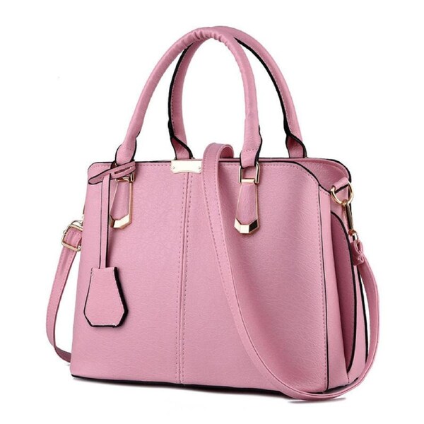 Nevenka Womens Fashion Handbags Top Handle High Capacity Tote-Pink ...