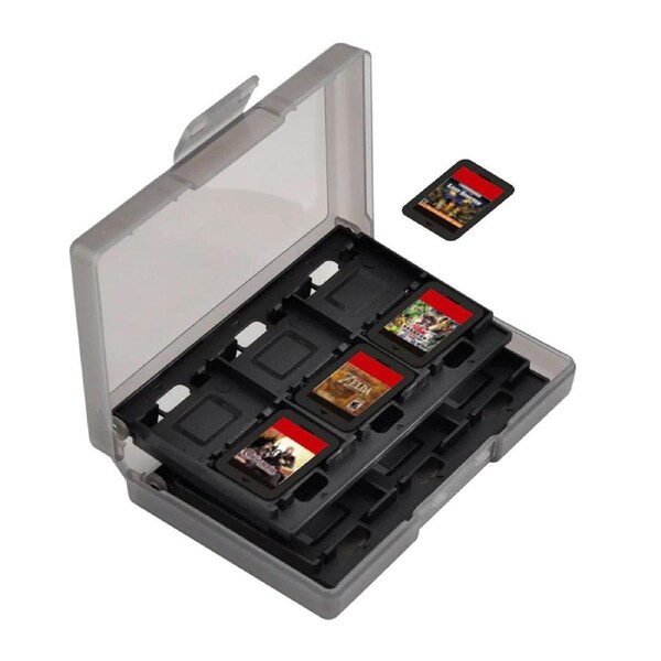 3rd Earth 24-Game Card Case 11.5cm Storage Organiser For Nintendo ...