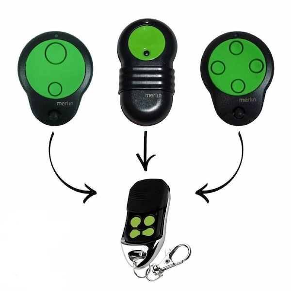Tavice Merlin M842/M832/ M844 Compatible Garage Door Remote Control ...