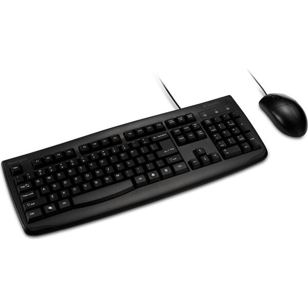 Kensington Profit Washable USB Wired Keyboard/Mouse Set For Desktop ...