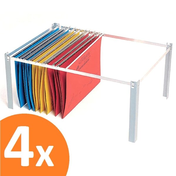 Crystalfile Suspension Filing Frame 8 Piece Assembly 4 Sets | Woolworths
