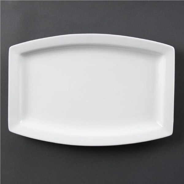 Olympia Whiteware Rectangular Plate - 320mm 12 3/4" (Box 6) | Woolworths