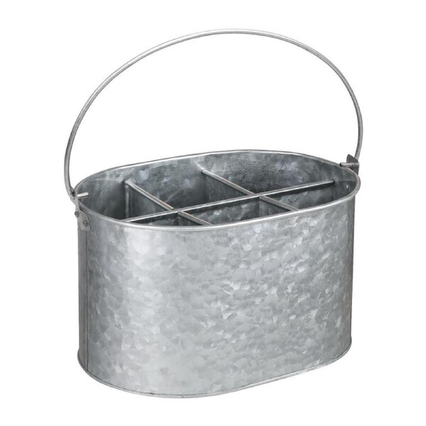 Olympia Galvanised Table Tidy - 135(H)x240(W)x175(D)mm | Woolworths