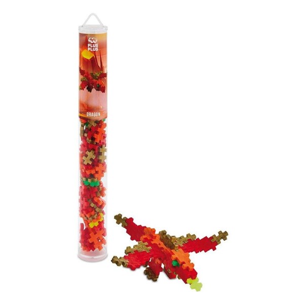 Plus-Plus - Dragon - 100 pcs Tube | Woolworths