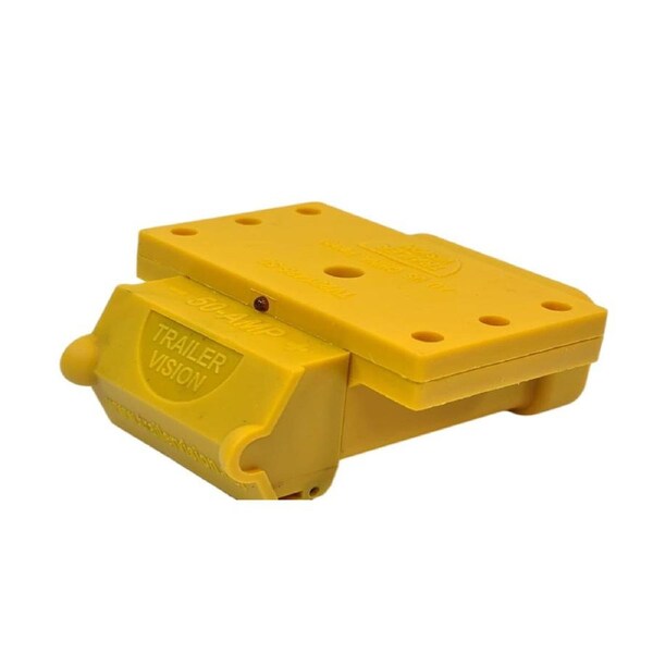 50amp Anderson Plug Yellow Mounting Kit Connector Cover Assembly with ...