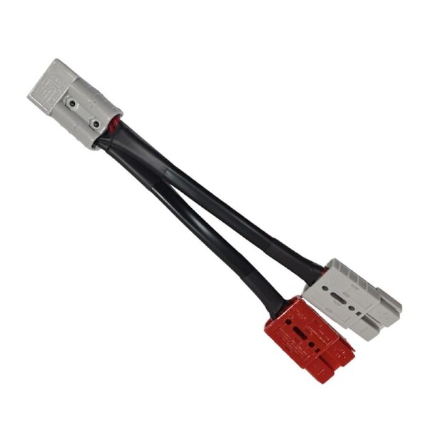 50 amp Anderson Plug Grey to 50 amp Anderson Plug Red, Grey Splitter ...