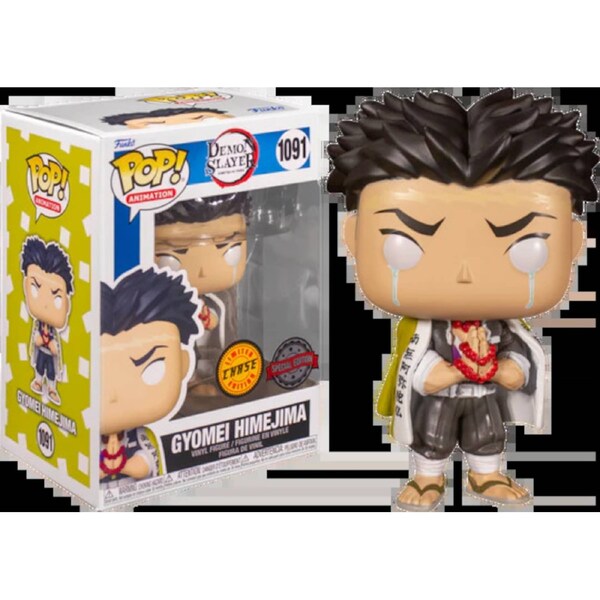 CHASE Demon Slayer Pop Vinyl - Gyomei Himejima #1091 with Pop Protector ...