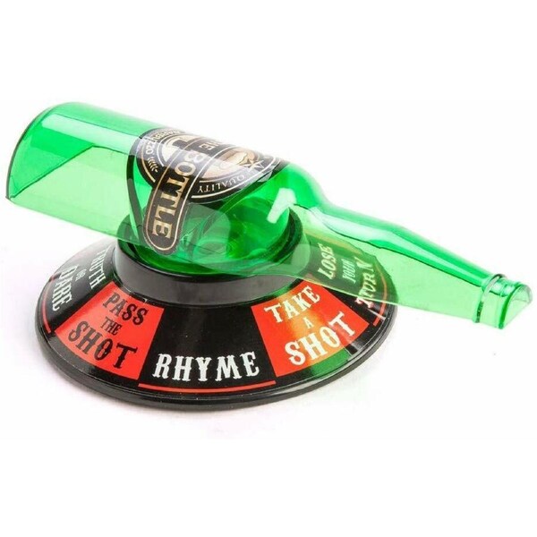 Spin The Bottle Spin The Bottle Roulette Wheel Party Game Black ...