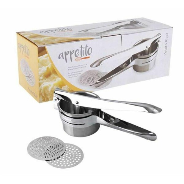 Hand Held Potato Ricer Masher Fruit Press Pureed Vegetables Creamy ...