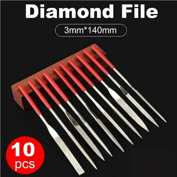 10 Pieces Assorted Needle Files Set | Woolworths