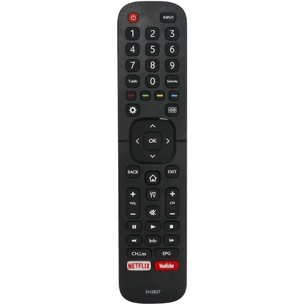 EN2B27 ORIGINAL OEM HISENSE TV Remote Control EN-2B27 RC3394402 ...