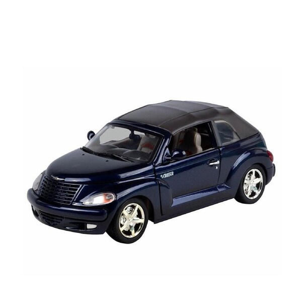 Motormax Licensed 1:24 Scale Chrysler PT Cruiser Diecast Model Car Blue ...
