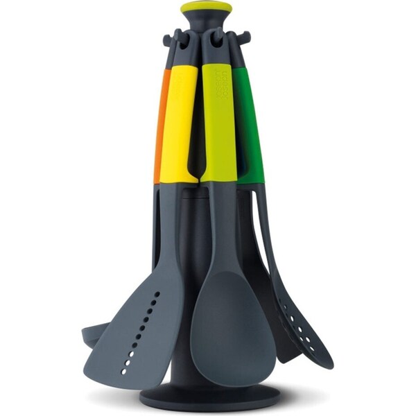6pc Joseph Joseph Elevate Carousel Cooking Utensils Set w/ Stand ...
