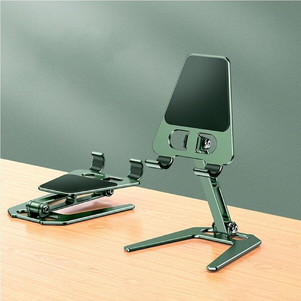 Aluminium Alloy Phone Holder Stand Tablet Desk Portable Metal Cell ...