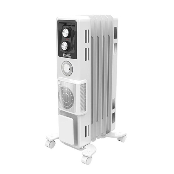 Dimplex Portable 1500W/63.5cm Warm Oil Column Heater w/ Timer & Turbo ...