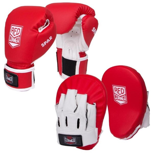 RCB Red Corner Boxing Junior Focus Kit - red | Woolworths