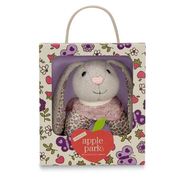 Bunny Patterned Rattle - Apple Park | Woolworths