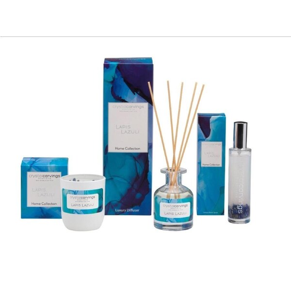Bramble Bay Crystal Infusions Diffuser Candle Room Spray Gift Set ...