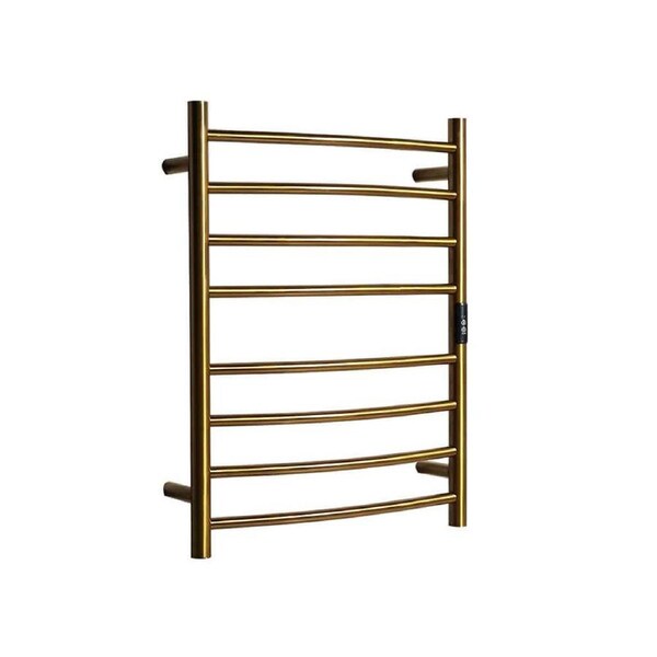 HOTWIRE Hotwire Heated Towel Rail - Curved Round Bar (H700mmxW530mm ...