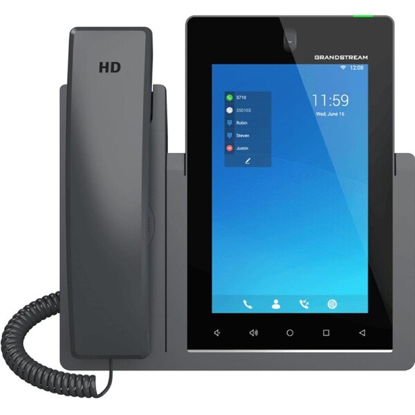 Grandstream GXV3470 Smart Video IP Vertical Touch Screen Desk Phone ...