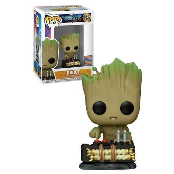 Funko POP! Marvel Guardians Of The Galaxy #1222 Groot With Bomb - 2023 ...