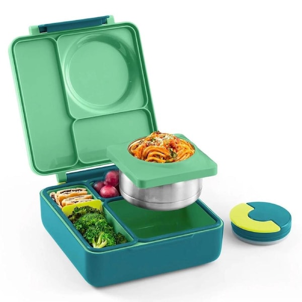 OmieBox Hot & Cold Bento Box Meadow | Woolworths