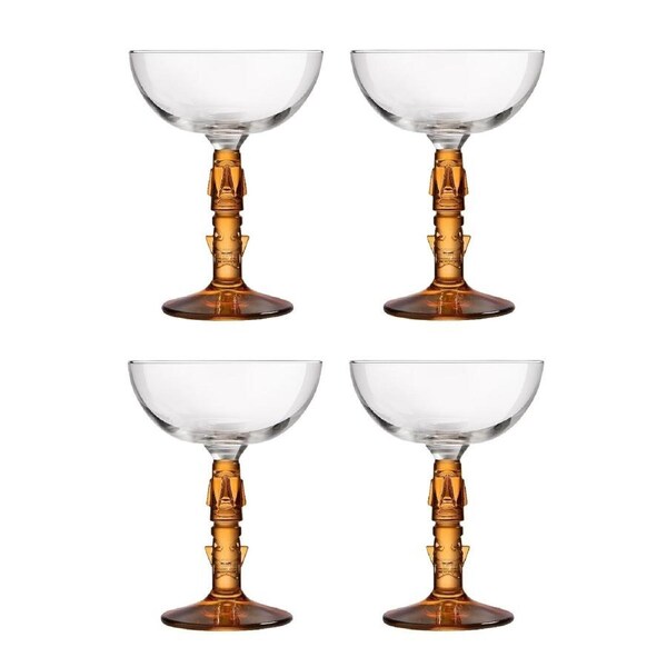 Libbey Tiki Coupe Glass 250ml - Set of 4 | Woolworths