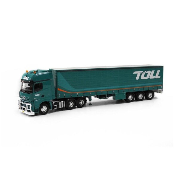 Road Ragers 1/50 Mercedes Benz MP04 Truck with Single Tautliner Toll ...
