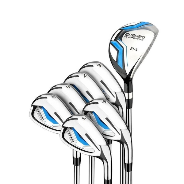 Forgan of St Andrews F200 Stainless Steel Iron Set with Hybrid, Mens ...