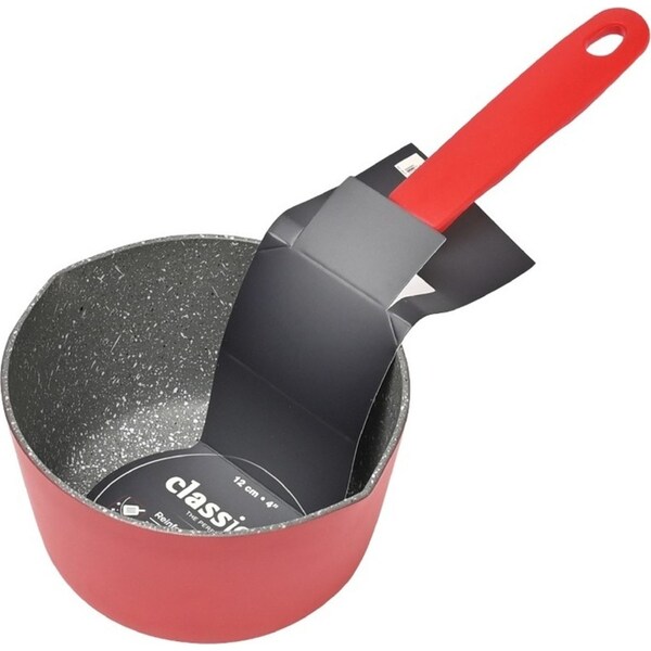 Classica Diamond Stone Non Stick Mini Milk Pan 12cm - Red | Woolworths