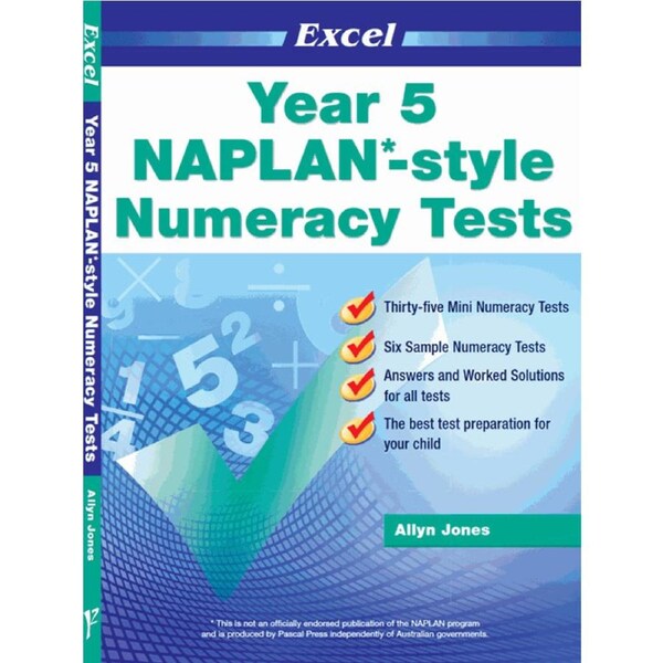 Excel NAPLAN-style Numeracy Tests Year 5 | Woolworths