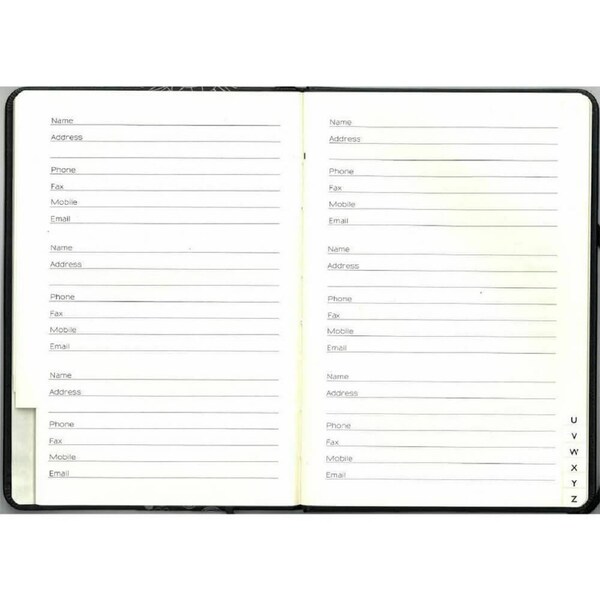 Ozcorp Mini Address Book 125x85mm (Black) | Woolworths