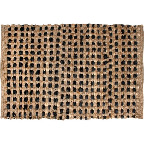 Maine & Crawford Himalayan 90x60cm Jute Suede Floor Rug Home Carpet ...