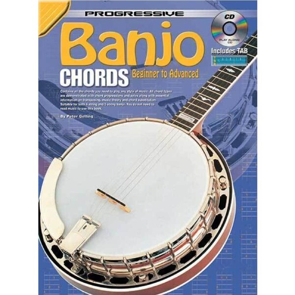 Progressive Banjo Chords Book/CD | Woolworths