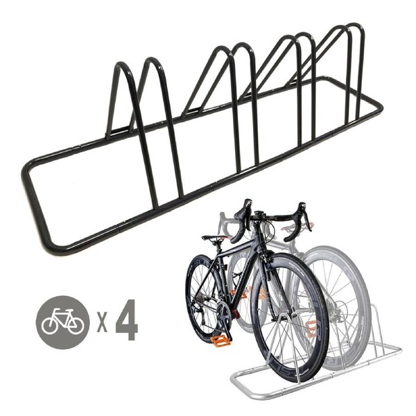 Velobici 1 - 4 Bike Floor Parking Rack Storage Stand Bicycle Triangle ...