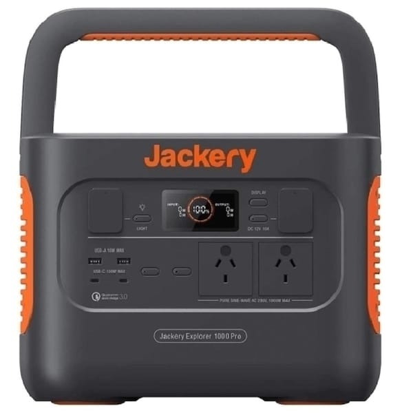 Jackery Explorer 1000 Pro Portable Power Station 1002Wh 23.2Ah Lithium Battery | Woolworths