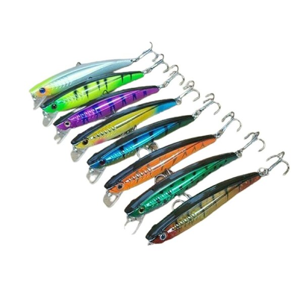 Minnow Fishing Lures Trout Cod Redfin Yellowbelly Bream Salmon Jacks ...
