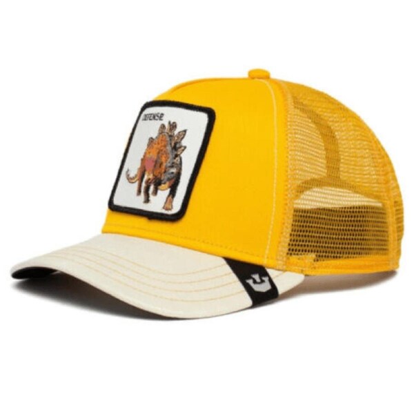 Goorin Bros Trucker Animal Farm Baseball Hat Cap - Roofed Lizard Yellow ...