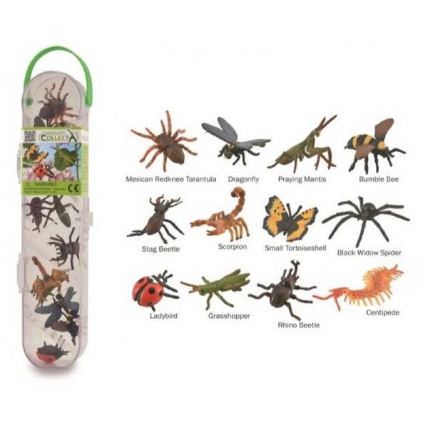 Collecta Gift Set Insects and Spiders 12 Pce Tube | Woolworths