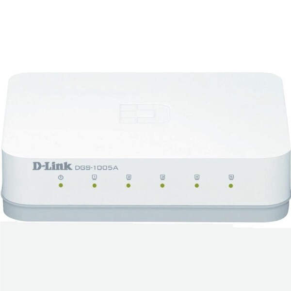 D-Link DGS-1005A 5-Port Gigabit Desktop Switch White | Woolworths