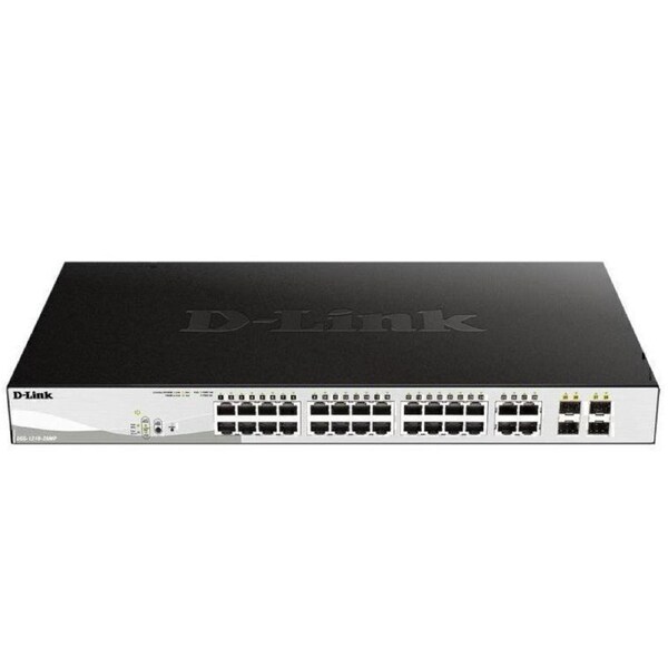 D-Link 28-Port Gigabit Smart Managed 370W PoE Switch with 28 RJ45 | Woolworths