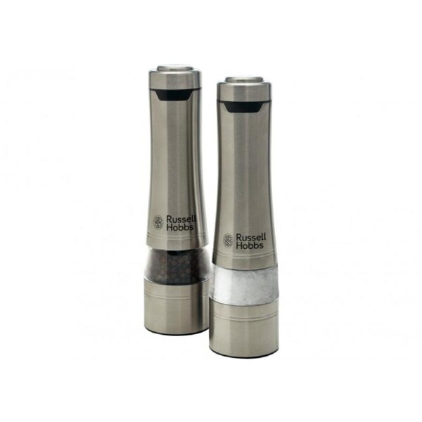 Russell Hobbs Salt & Pepper Mills - Brushed Stainless Steel | Woolworths