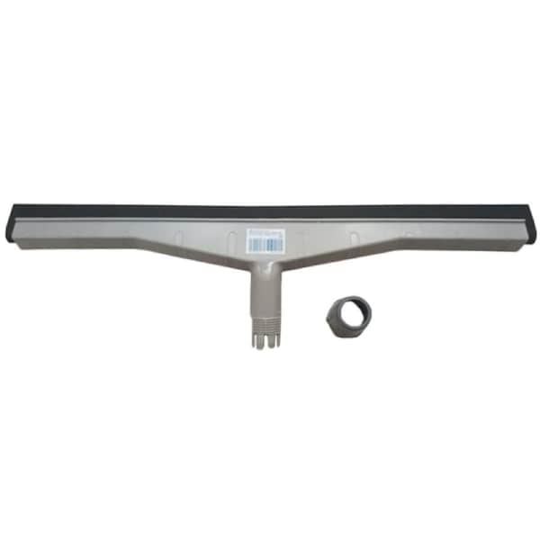 Livingstone Grey Plastic Floor Squeegee Head with Screw Cap 550mm ...