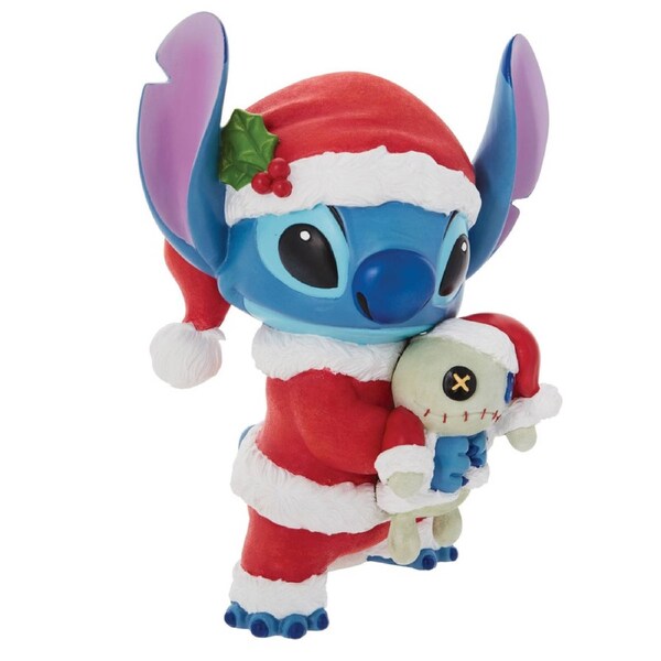 Disney Showcase - Santa Stitch with Scrump Figurine 18.5cm | Woolworths