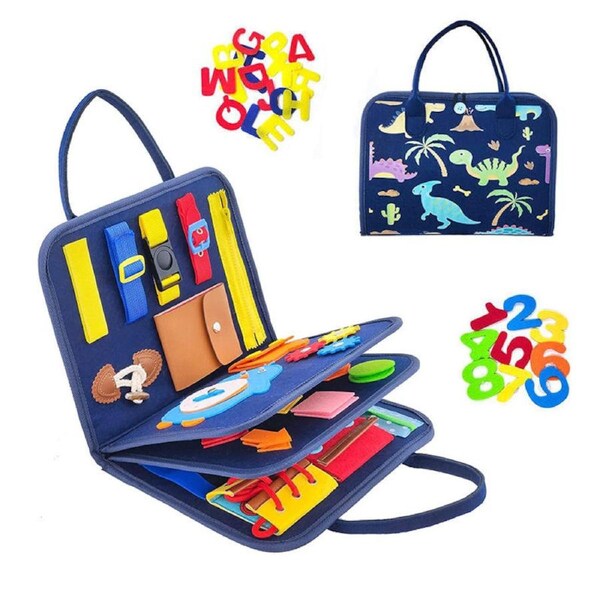 Nevenka Montessori Felt Learning Board Diy Children Early Education ...