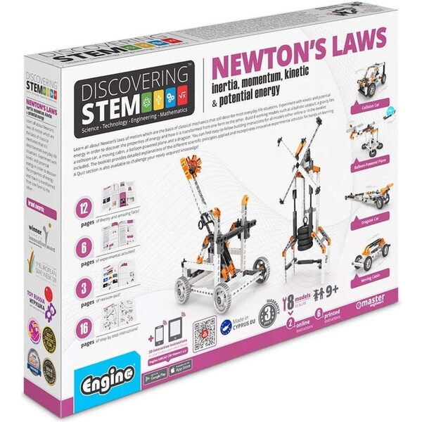 Engino Discovering STEM Newton's Laws Build/Invent Play Kids Learning ...